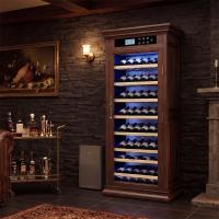 China Space-Efficient Freestanding Design Kitchen Wine Cooler Cabinet for sale