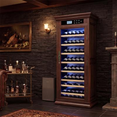 China Space-Efficient Freestanding Design Kitchen Wine Cooler Cabinet for sale