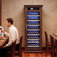 China Luxury Solid Wood Wine Cooler Cabinet for Home Bar & Restaurant for sale