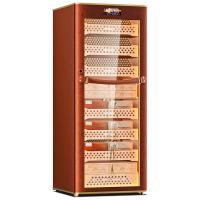 China Dual-Zone Wine & Cigar Cooler Humidifier Constant Temperature Storage Cabinet for sale