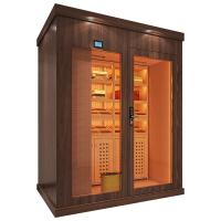 China Luxury Thermoelectric Cigar Cooler Humidor Cabinet With With Digital Hygrometer for sale