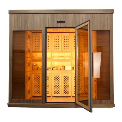 China The Grand Reserve Walk-In Cigar Cooler Humidor Room For Commercial Use for sale