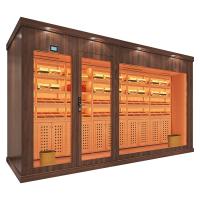 China Luxury Thermoelectric Cigar Cooler Humidor Cabinet With With Digital Hygrometer for sale