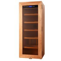 China Nordic Minimalist Solid Wood Cigar Cooler Humidifier With Integrated Lighting for sale
