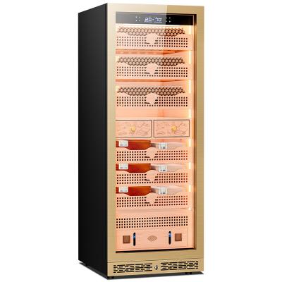 China Precision Climate Control Electronic Cigar Cooler Humidor Cabinet for sale