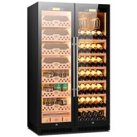 China Premium Dual-Zone Electronic Cigar Humidor Cabinet With Smart Climate Control for sale