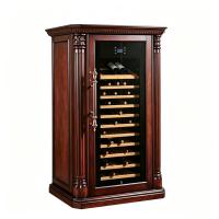 China Wood Wine Cooler With Dual-Zone Temperature Control & Digital Touch Display for sale