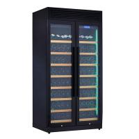 China Luxury Stainless Steel Wine Cooler Cabinet For Home Bar & Commercial Use for sale