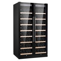 China Luxury Stainless Steel Wine Cooler Cabinet For Home Bar & Commercial Use for sale