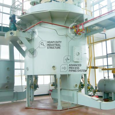China Edible Oil Extractor Rotocel Continuous Solvent Extraction Machine for Oil Mill for sale