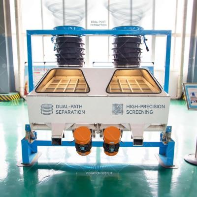 China TQSF Gravity Grading Stoner Sand Soil High Density Impurity Cleaning Machine for sale