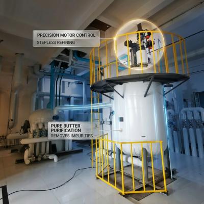China Butter Oil Refining Equipment Vitamin Rich Butter Oil Complete Processing Line for sale