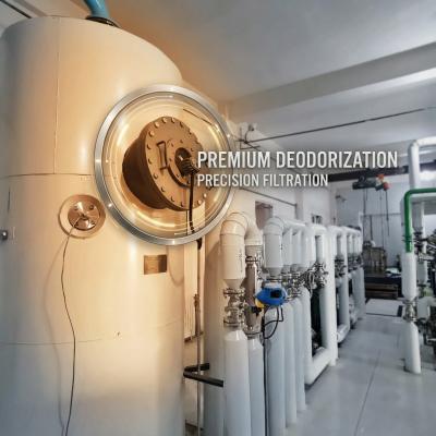China Animal Fats Oil Refining Equipment Combined Deacidification Tower Line for sale