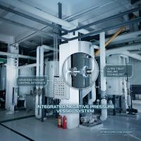 China Animal Oil Negative Pressure Refining Equipment Vertical Vacuum Pot Line for sale