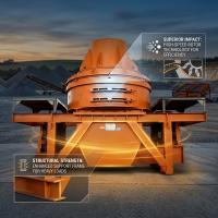 China Vertical Shaft VSI Impact Crusher 8518 Sand Maker Machine for Aggregate Shaping Plant for sale