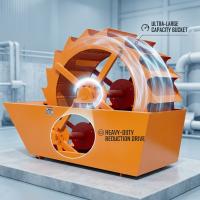 China Wheel Type Sand Washer GX3200 Bucket Wheel Machine for Sand Washing Production Line for sale