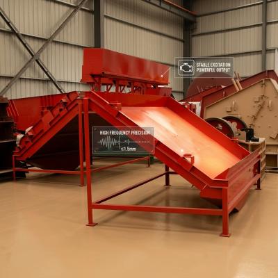 China High Frequency Screen GPS-6 Fine Screening Machine for Ore Beneficiation Plant for sale