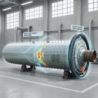 China Cement Mill 2.4x13 Cylinder Grinding Machine for Clinker Production Line for sale