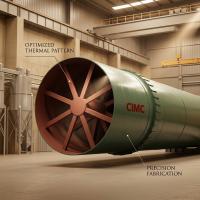 China Lime Kiln Φ3.2x50 Rotary Calcination Machine for Active Lime Production Line for sale