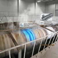 China Cooling Machine φ2.2x22 Rotary Clinker Cooler for Cement Production Line for sale