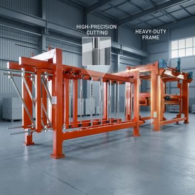 China Cutting Machine AAC Block Production Equipment for Aerated Concrete Plant for sale