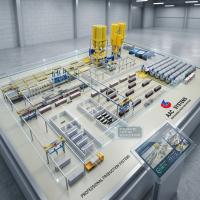 China Autoclaved Aerated Concrete AAC Production Line Machine for Block Making Plant for sale