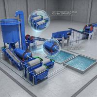 China Magnetic Beneficiation Plant Iron Ore Equipment for Mineral Concentration Line for sale