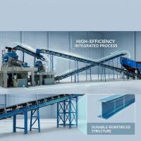 China Sand Production Line 500tph Making Plant Equipment for Aggregate Manufacture for sale