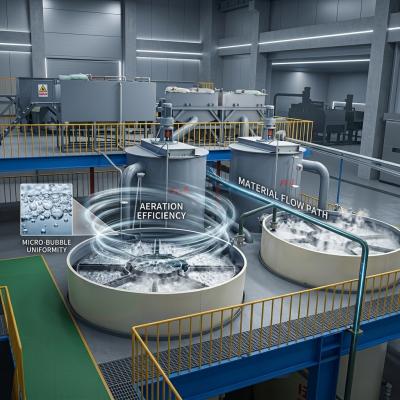 China Flotation Beneficiation Plant Copper Ore Equipment for Mineral Separation Line for sale