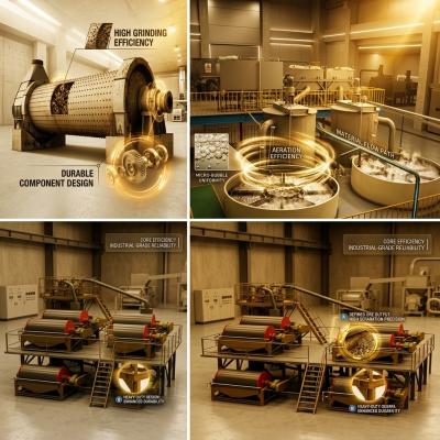 China Gold CIP CIL Production Line Plant Equipment for Gold Beneficiation Plant for sale