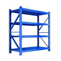 China 200KG Load Warehouse Medium Duty Racks Industrial Racking Systems Custom Color for sale