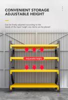 China Customized Colour Medium Duty Warehouse Rack / Medium Duty Storage Rack with Adjustable Features for sale