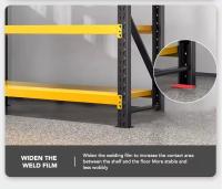 China Customized Colour Medium Duty Warehouse Rack / Medium Duty Storage Rack with Adjustable Features for sale