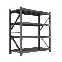 China Powder Coated Medium Duty Racking , Industrial Warehouse Shelving Anti Corrosion for sale