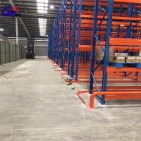 China Adjustable Weight Capacity Pallet Racking 3-10 Levels for Narrow Aisle Storage Forklift Accessible for sale