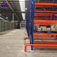 China Dismountable Narrow Aisle Pallet Racking 3-10 Levels 1000-4000mm Length for sale