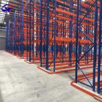 China Dismountable Narrow Aisle Pallet Racking 3-10 Levels 1000-4000mm Length for sale