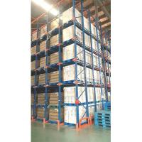China Steel Q235 Drive In Pallet Rack With Forklift For High Density Loading for sale