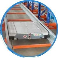 China Cold Rolled Radio Shuttle Storage Rack Warehouse Racking System Customized Density for sale