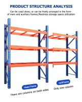 China Adjustable Medium Duty Racking Metal Shelving Customized Colour Load Capacity for sale