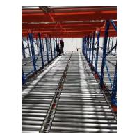 China 3000 Lbs Capacity Gravity Pallet Racking System Power Coated Finish 2-6 Levels for sale