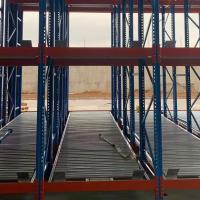 China OEM Steel Gravity Pallet Racking System Maximizes Storage Space FIFO Accessibility for sale