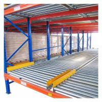 China OEM Steel Gravity Pallet Racking System Maximizes Storage Space FIFO Accessibility for sale