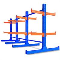 China Powder Coated Heavy Duty Cantilever Racking with 2-5 Levels for Capacity Storage for sale