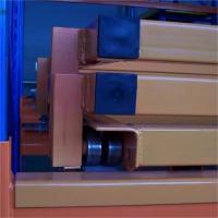 China Maximized Space Push Back Pallet Racking Rust Resistant Heavy Duty Storage System for sale