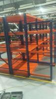 China Steel Mold Storage Rack Systems With 2-5 Layers Blue / Orange / Grey Colors for sale