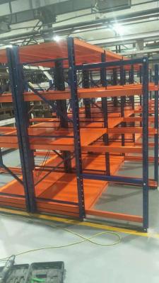 China Steel Mold Storage Rack Systems With 2-5 Layers Blue / Orange / Grey Colors for sale