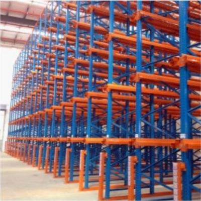 China Industrial Storage Drive In Pallet Racking Customized Size Multiple Layers for sale