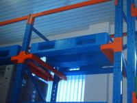China Logistic Heavy Duty Drive In Pallet Racking , Adjustable Drive Through Racking for sale