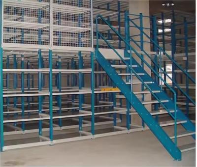 China OEM Supported Mezzanine Racking System 800kg/Sqm Load Floor Decking Included for sale